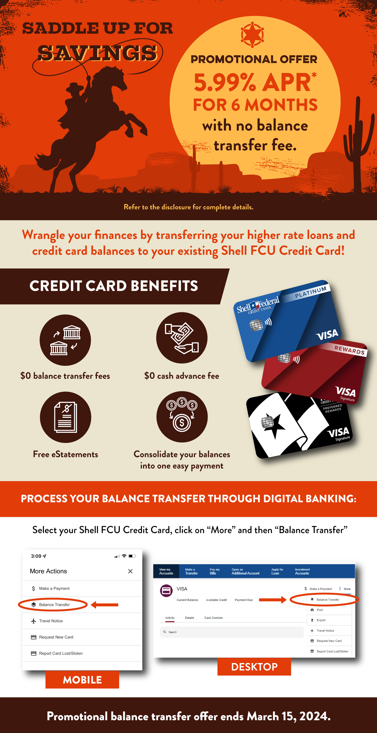 Shell FCU | Balance Transfers